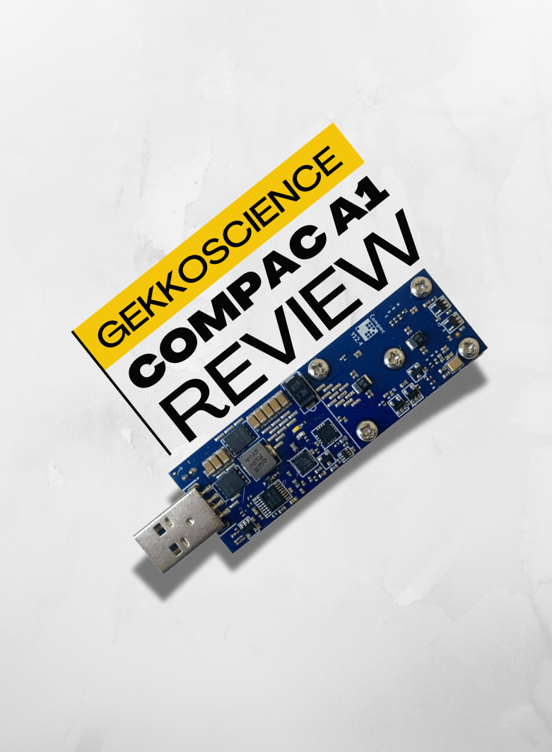Review of Gekkoscience Compac A1 – 1Bitcoiner.com